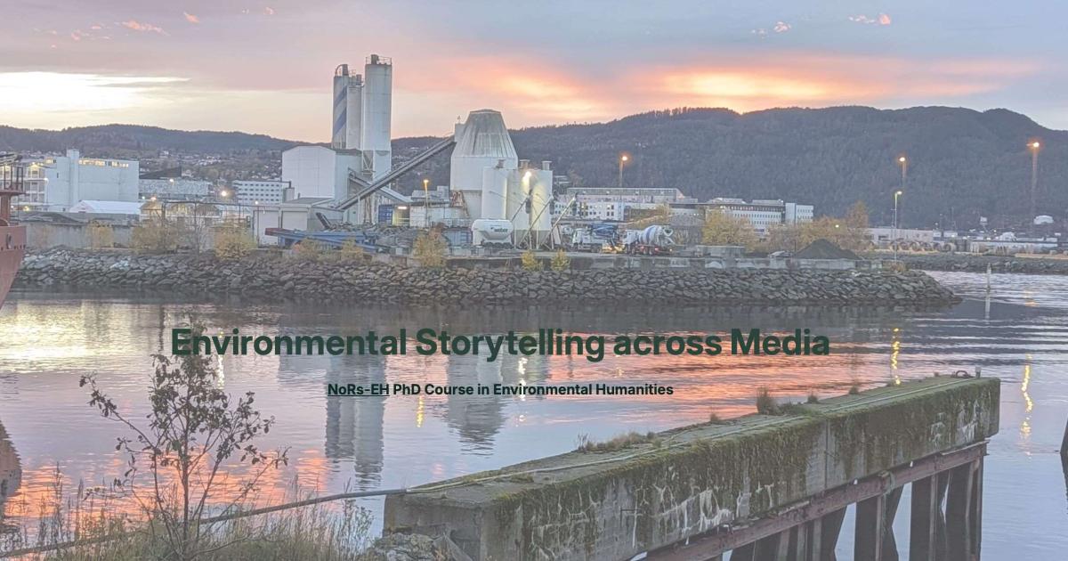 Kitija Balcare is participating in the Environmental Humanities ...